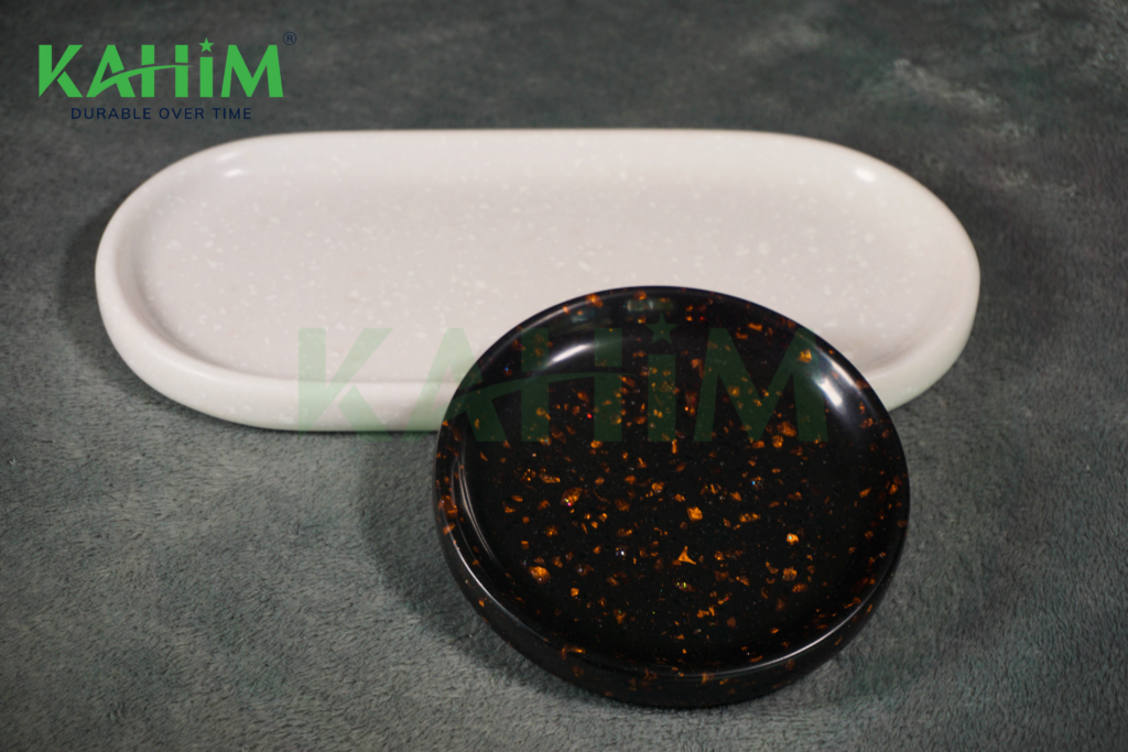 Khay Xà Phòng Tiện Lợi Bằng Đá Solid Surface - KAHIM